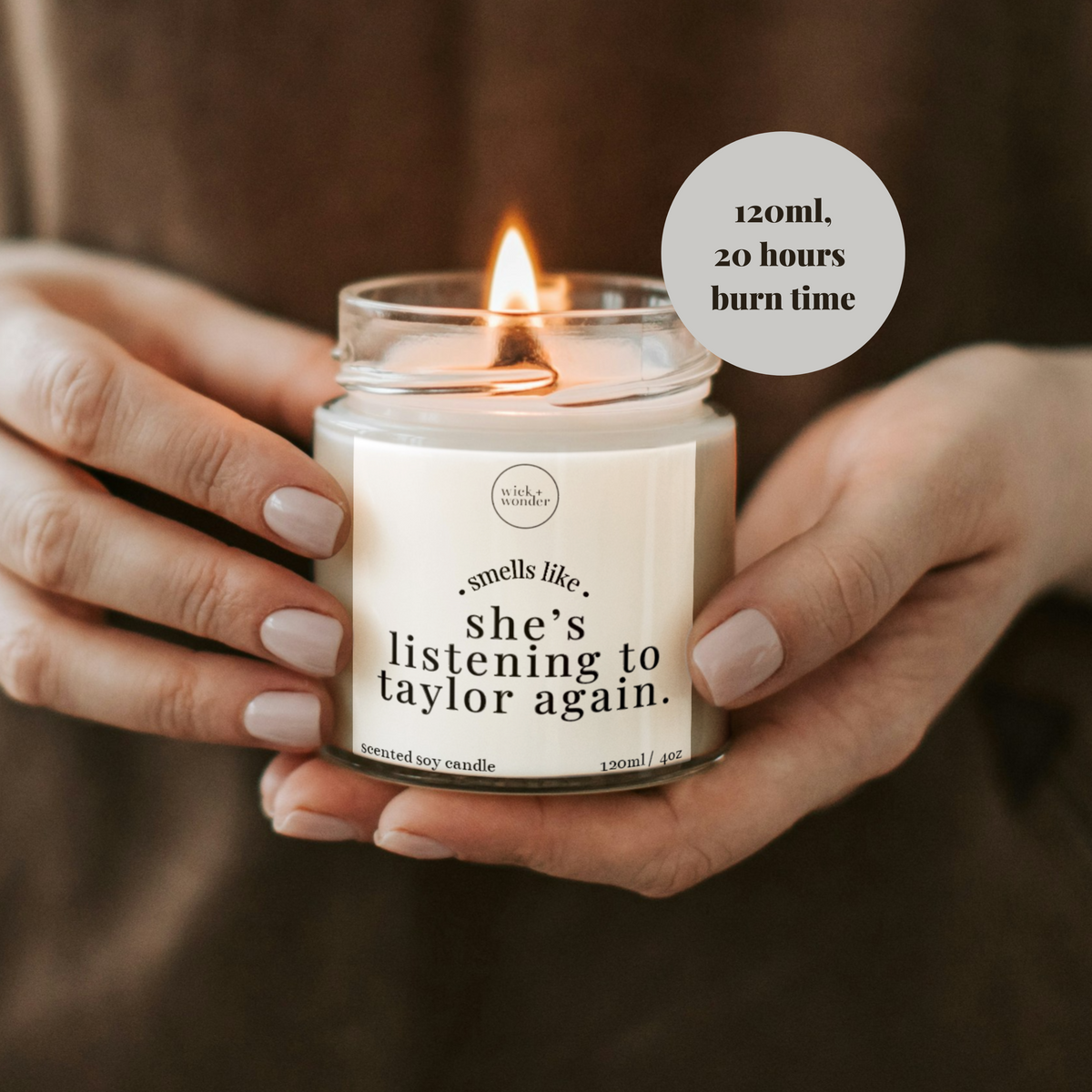 Listening To Taylor Swift Again Candle, Taylor Swift Candle, Swiftie ...